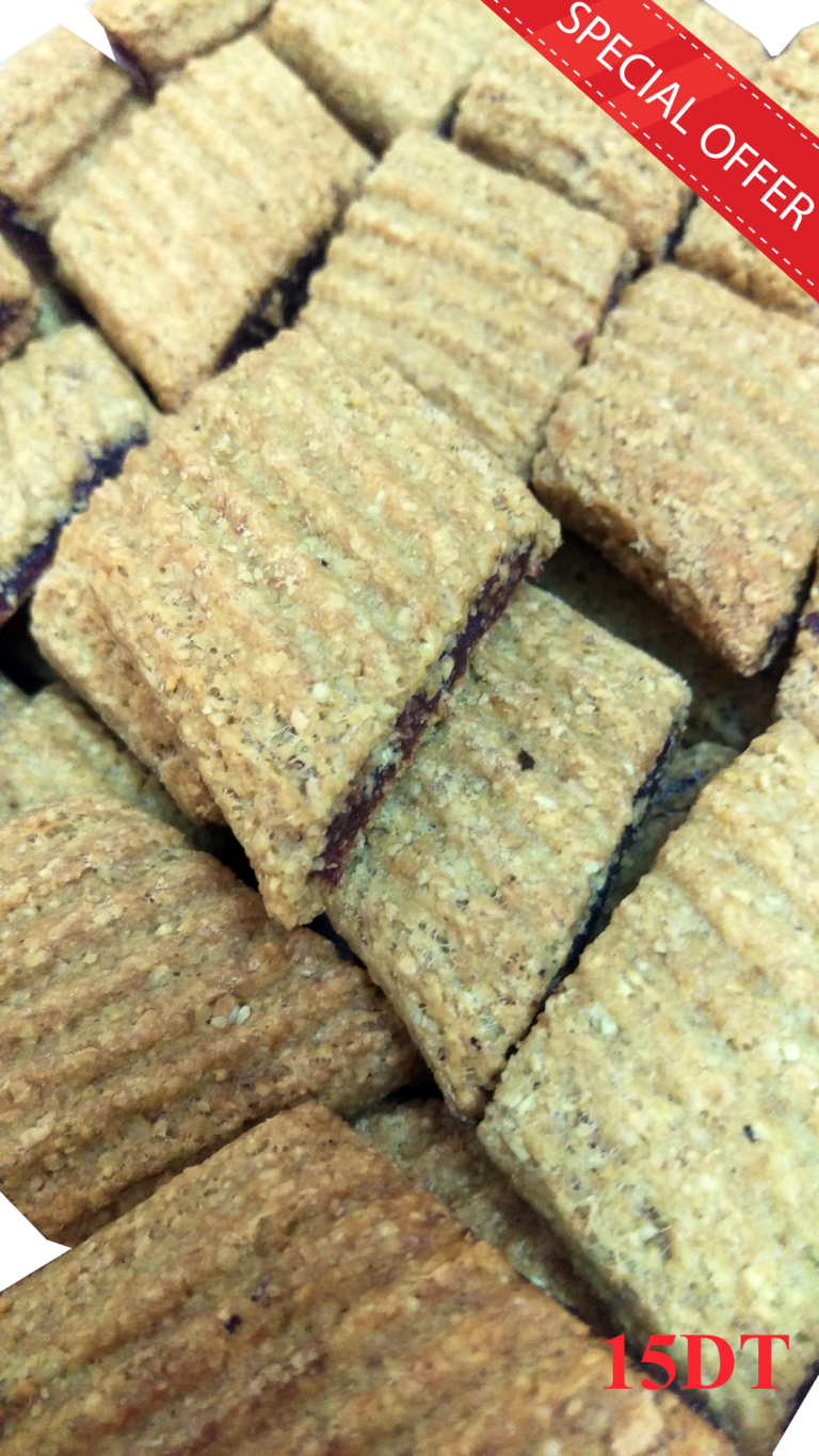 Makroudh Light au Four Blé (kamah) - Makroudh Kairouan à Domicile